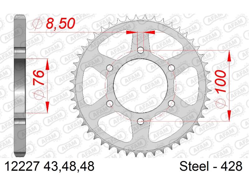 Zadnji zobnik AFAM 12227-52 (428)